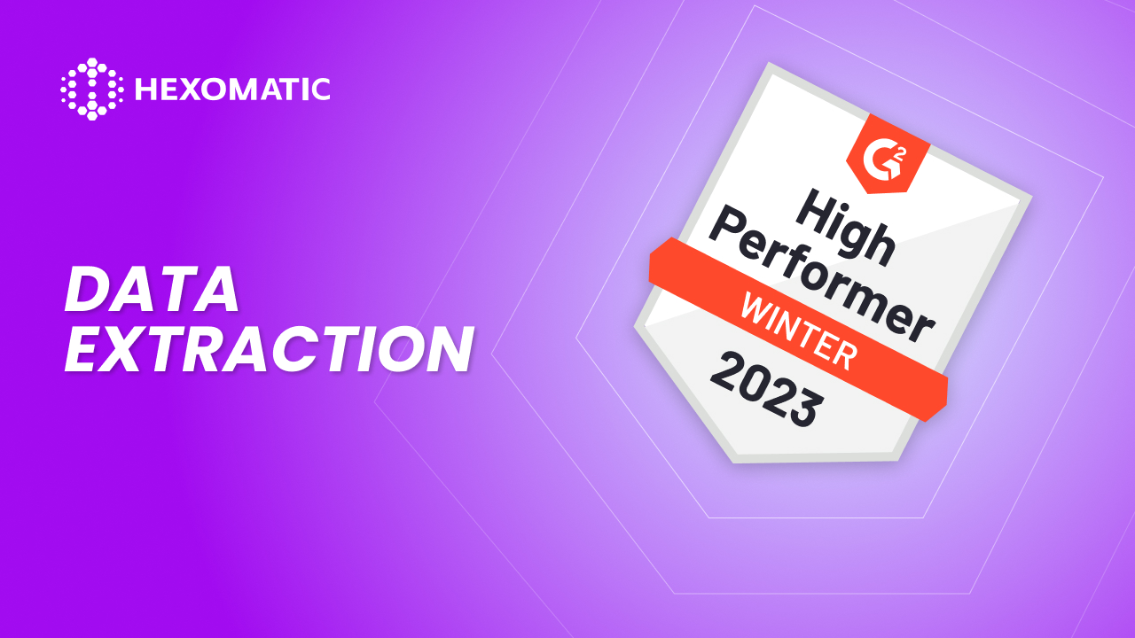 Hexomatic - Winter High Performer by G2 - Hexact News | Learn About ...